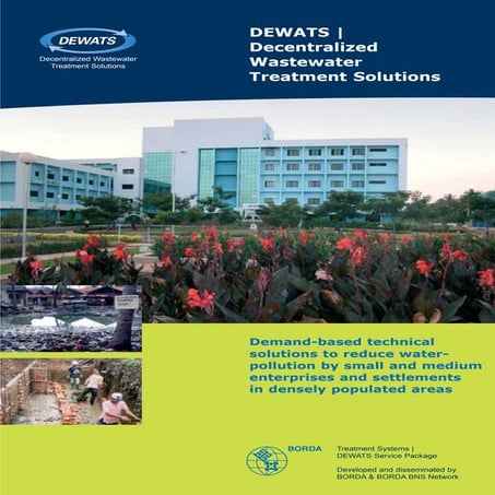 Decentralized Wastewater Treatment Solutions (DEWATS) | PDF