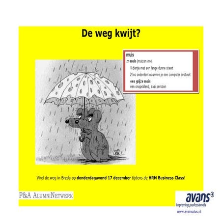 De Weg Kwijt | DOC