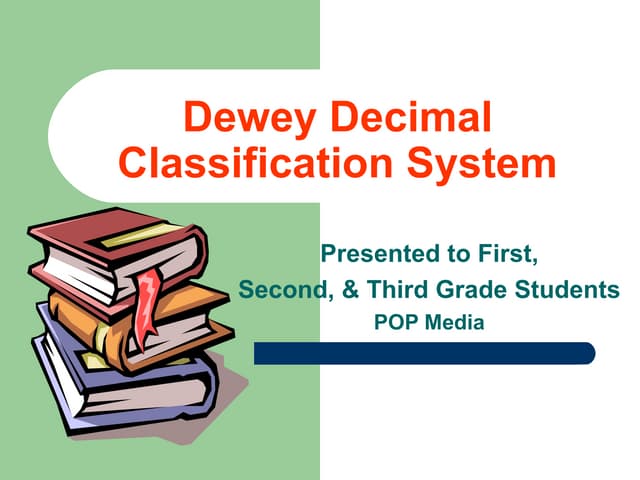 Dewey Decimal System | PDF
