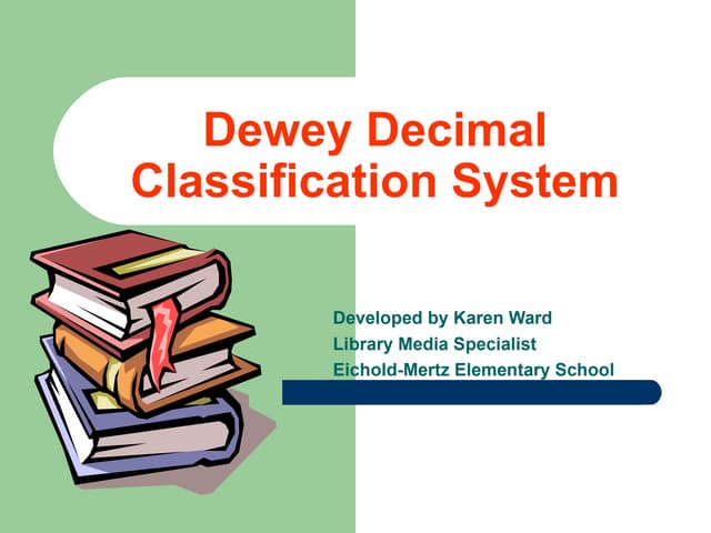 Dewey decimal classification | DOCX