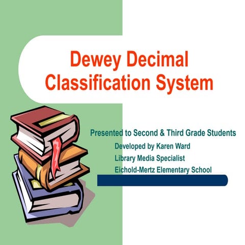 Dewey Decimal Classification System.ppt