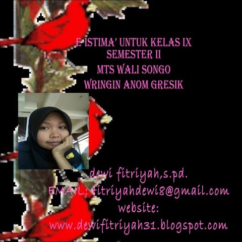 Dewi fitria e istima' | PPT