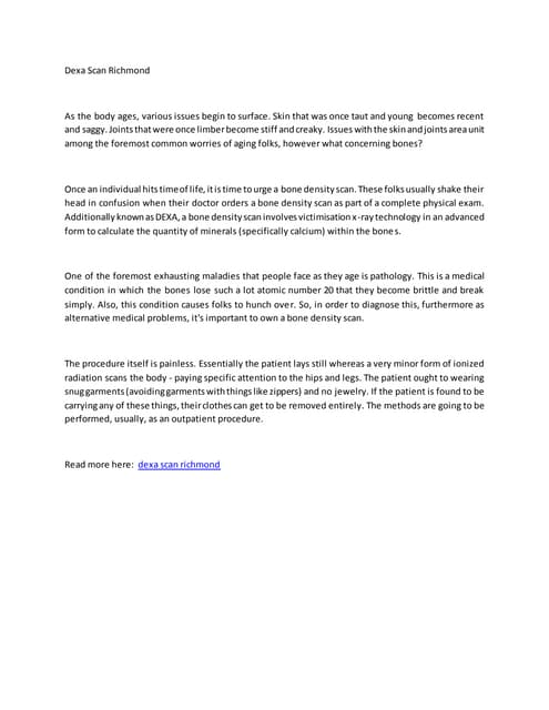 Bone mineral density (bmd) test | PPTX