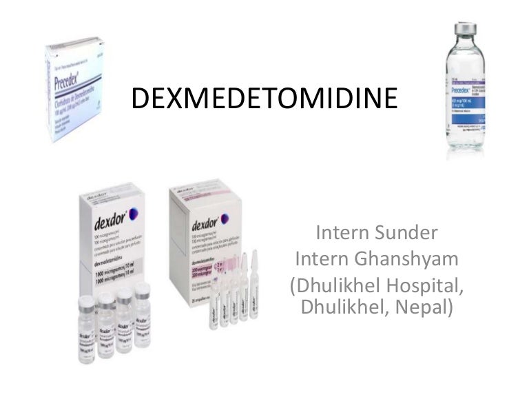 Dexmedetomidine A novel anesthetic agent