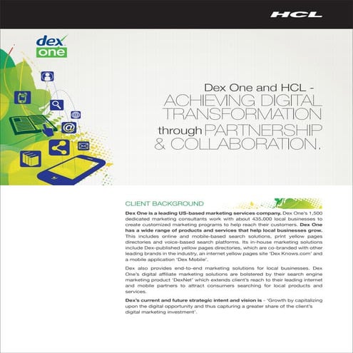HCLT Brochure: Dex one | PDF