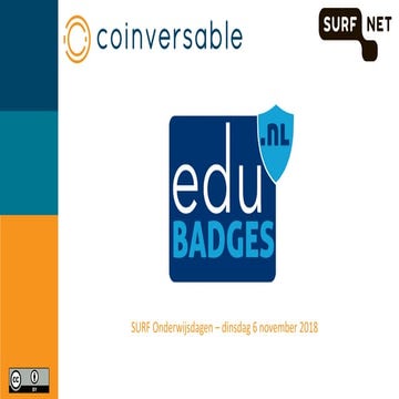'EduChain: endorsements van open badges met blockchaintechnologie'- Frans Ward & Steven Verkuil ...