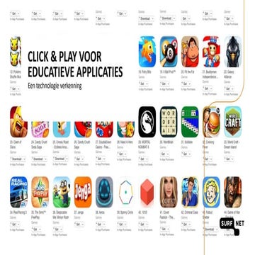 Technologieverkenning: click & play voor educatieve applicaties ...