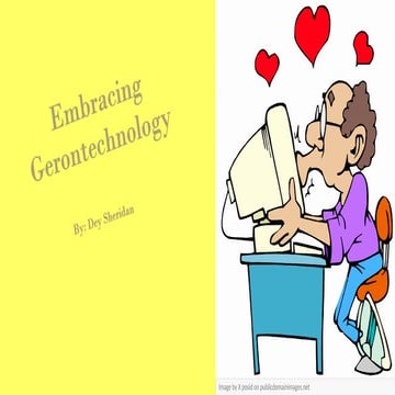 Embracing Gerontechnology | PDF