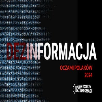„Dezinformacja oczami Polaków" raport pdf | PDF