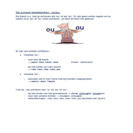 Tweeklanken theorie | PDF