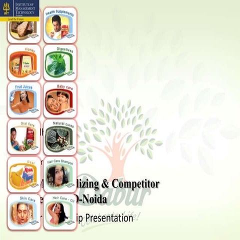 Dabur Visual Merchandising report | PPT