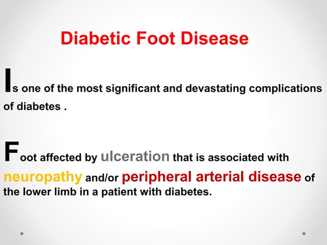 Diabetic Foot Care | PPTX