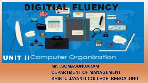 Basic computer organization | PPTX | Data Storage and Warehousing ...