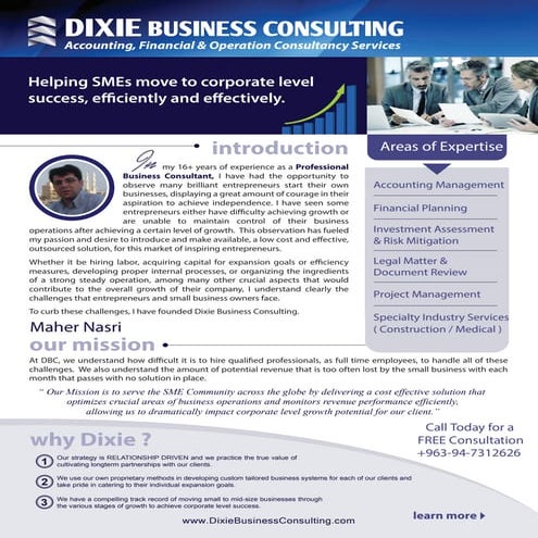 accounting firm business plan example | PDF