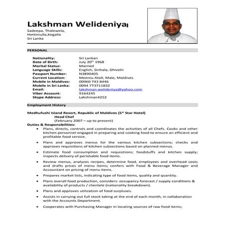 CV - Lakshman | DOC