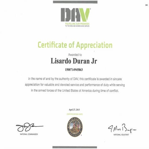 DAV- Lisardo Duran | PPT