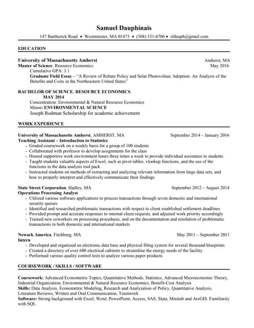 Resume - Lance Stoudt | PDF