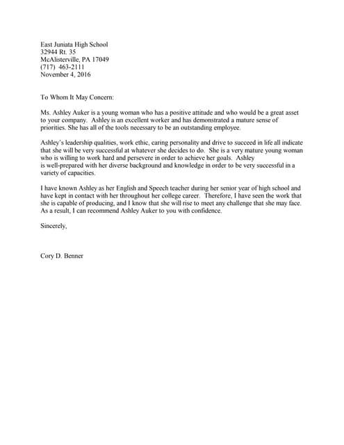 Letter of Recommendation - Dan Hovland.Reference 10-06[1] | PDF