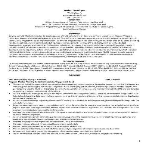 Vendryes Resume | DOCX