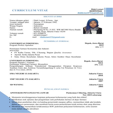CV_Diah Lestari | DOC
