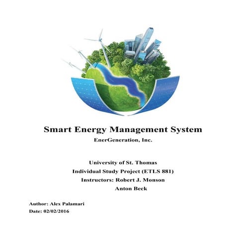 Smart Energy Management System | PDF