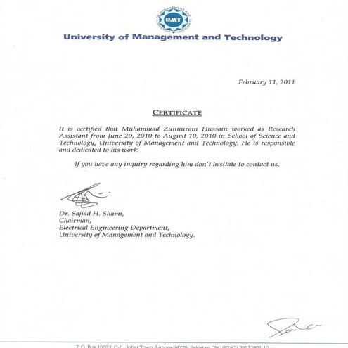 Exp Research Assistant UMT | PDF