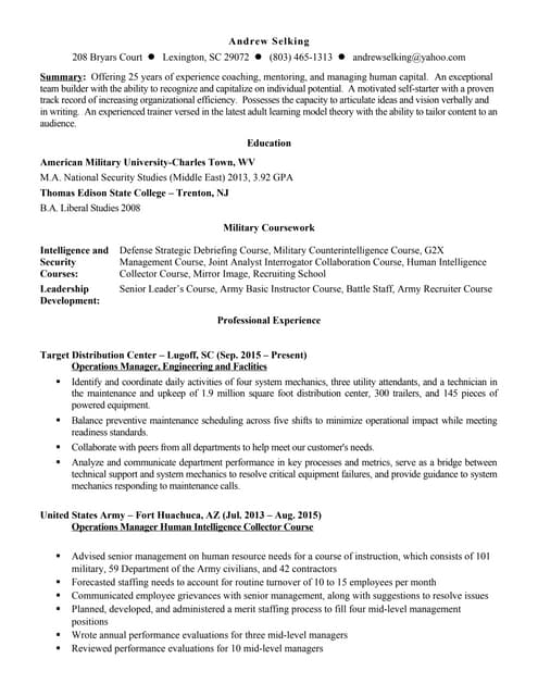 Resume - Michael R. Quashne | PDF