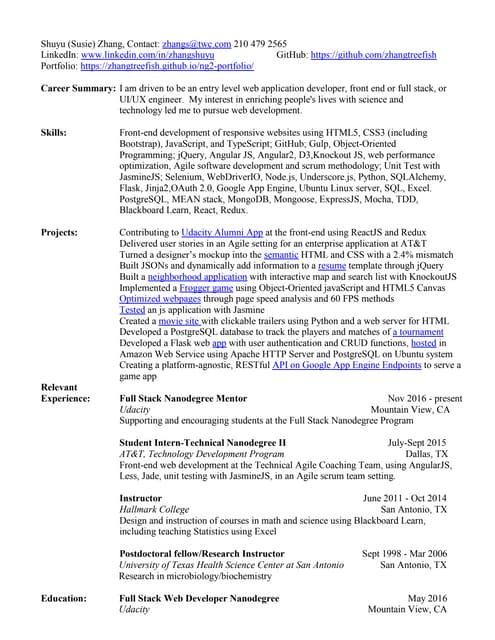 shubhankar's resume | PDF