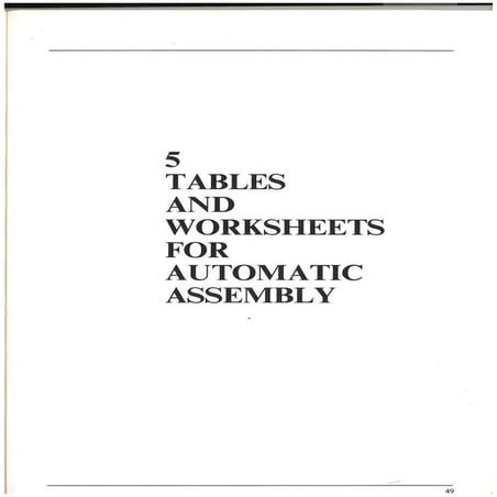 Design for Product Assembly#3 | PDF