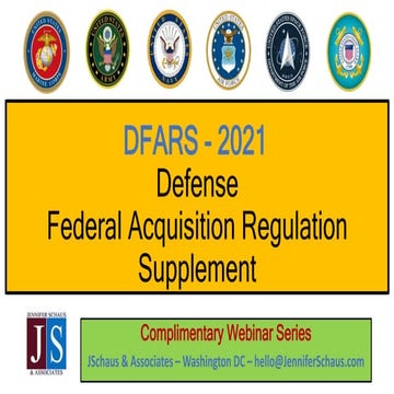 Government Contracting - DFARS Part 245 - Government Property - Win ...