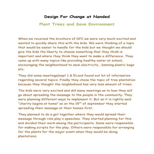 Reflection of project 3rd semester | DOCX