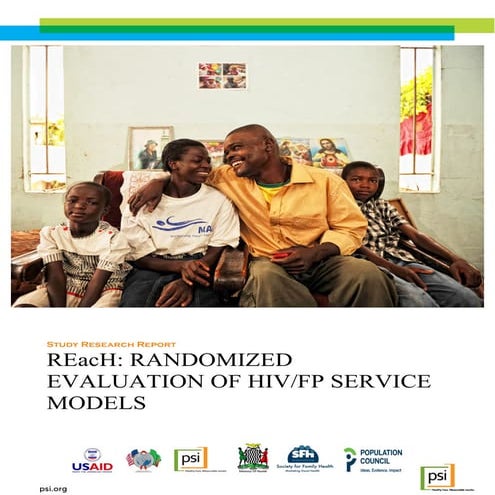 2015HIV_REacH-StudyResearchFindings | PDF | Infectious Diseases ...