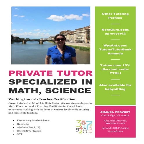 Private Tutoring Flyer