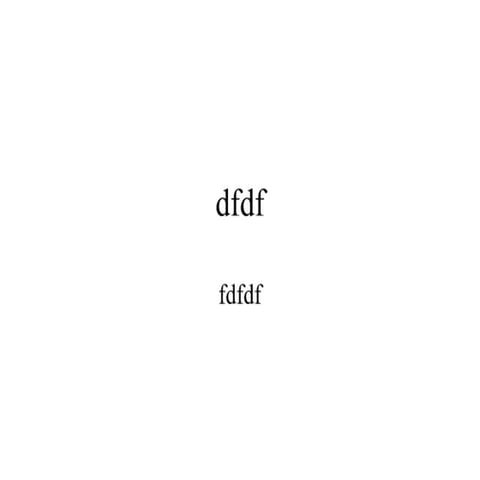 Dfdf | PDF