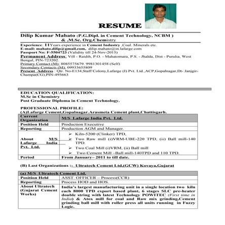 Resume-dkm | DOC