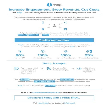 Traqli.one-sheeter | PDF | Technology & Computing
