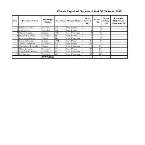 Final Excel 8th Grader | XLSX