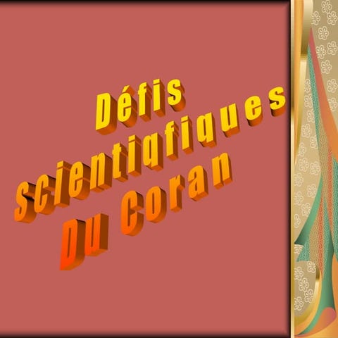 Défis Scientifiques Du Coran Création De L Univers Partie 2 Pdf