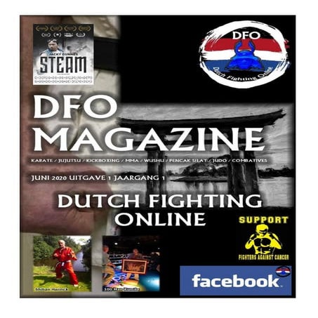 DFO Magazine Dutch Fighting Online Vechtsport Blad o.a. Patrick van Steen | PDF
