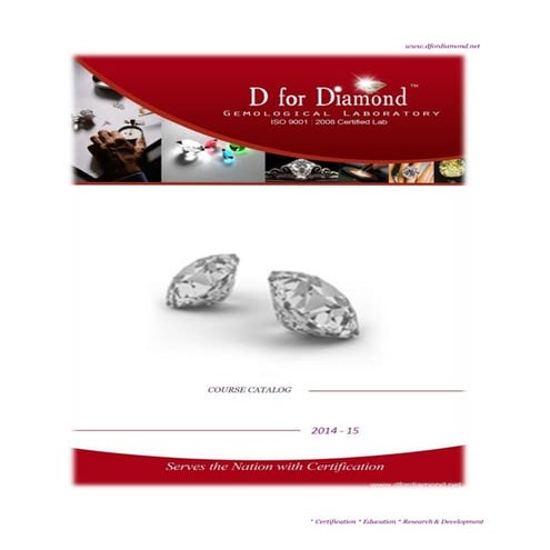 D for diamond course catalog 2014 - 15 | PDF