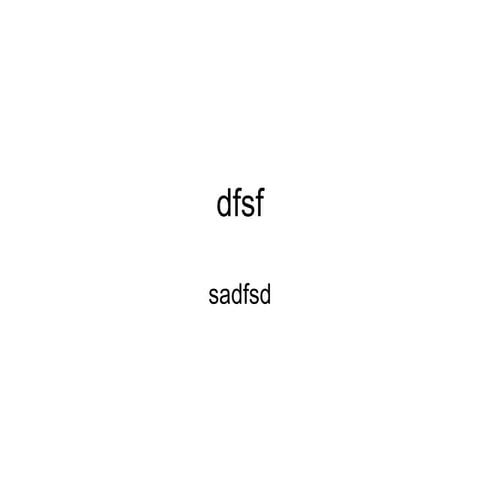 Dfsf | PPT