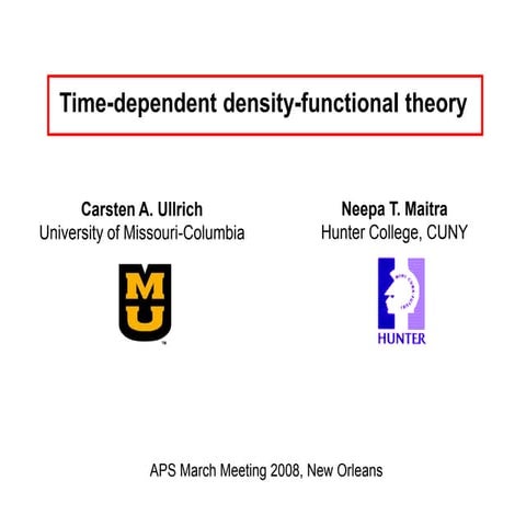 this is density functional theory in pdf | PPT
