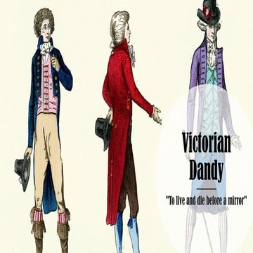 What was a Victorian Dandy? | PDF