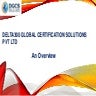 Delta 300 Global Certification Solution presentations
