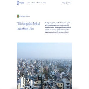 DGDA Bangladesh Medical Device Registration | PDF | Healthcare Industry ...