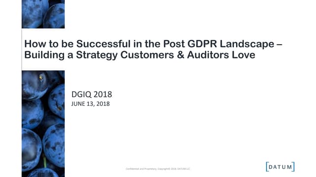 How to Build & Sustain a Data Governance Operating Model | PPTX