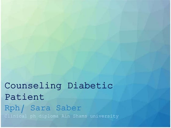 Hypertension Patient Counseling | PPT