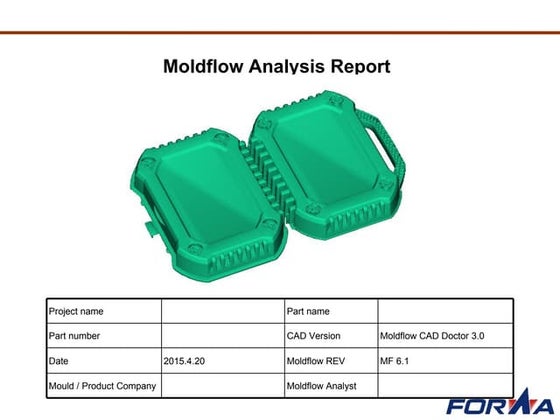 Moldflow Analysis Presentation | PPT