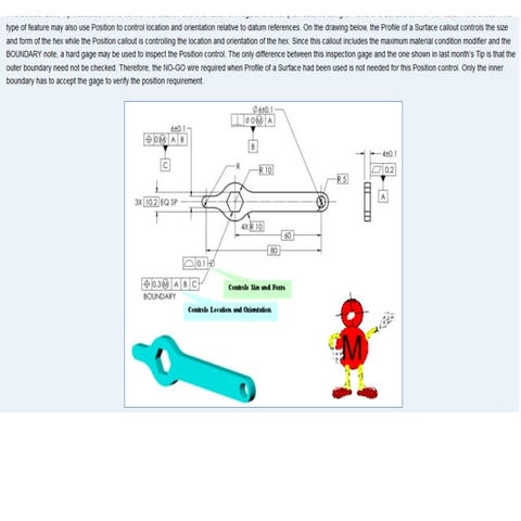 GD & T examples and how to deign a brief description them | PPT