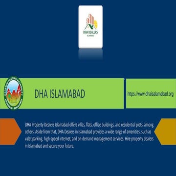 DHA Dealers Islamabad | PPTX